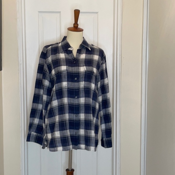Current/Elliott | Tops | Current Elliot The Perfect Shirt Plaid Shirt 2 ...
